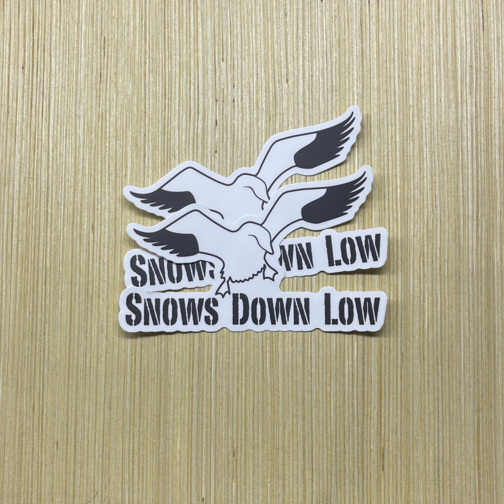 6" OG SDL Logo Stickers - Snows Down Low