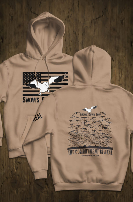 Snow Goose Hunting Hoodies and Casual Apparel - Snows Down Low