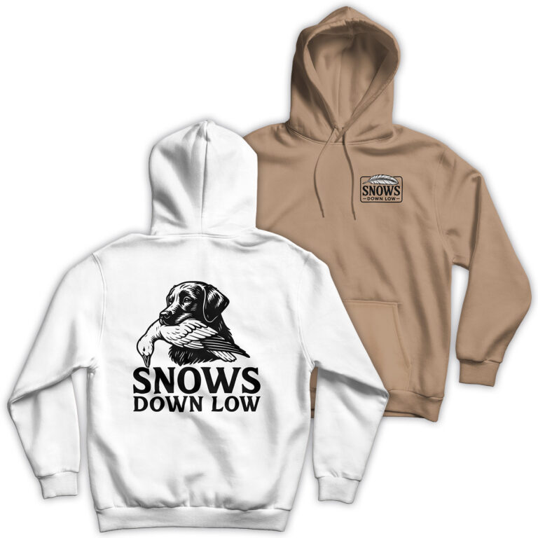 Snow Goose Hunting Hoodies and Casual Apparel - Snows Down Low
